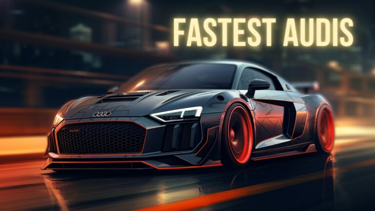 Top 13 Fastest Audis of All Time - From 0 to Blazing Speed